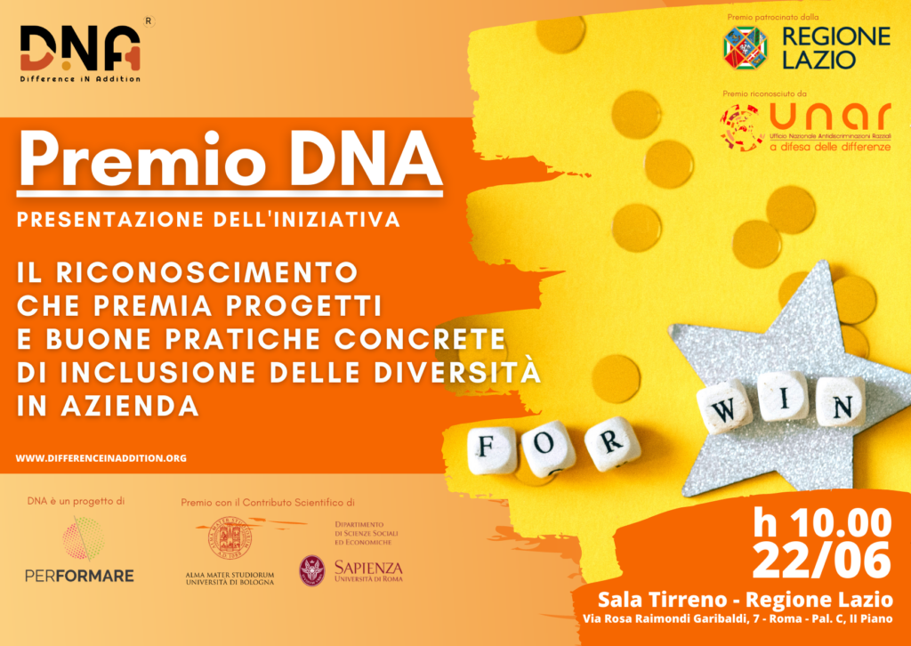 Premio DNA Difference IN Addition