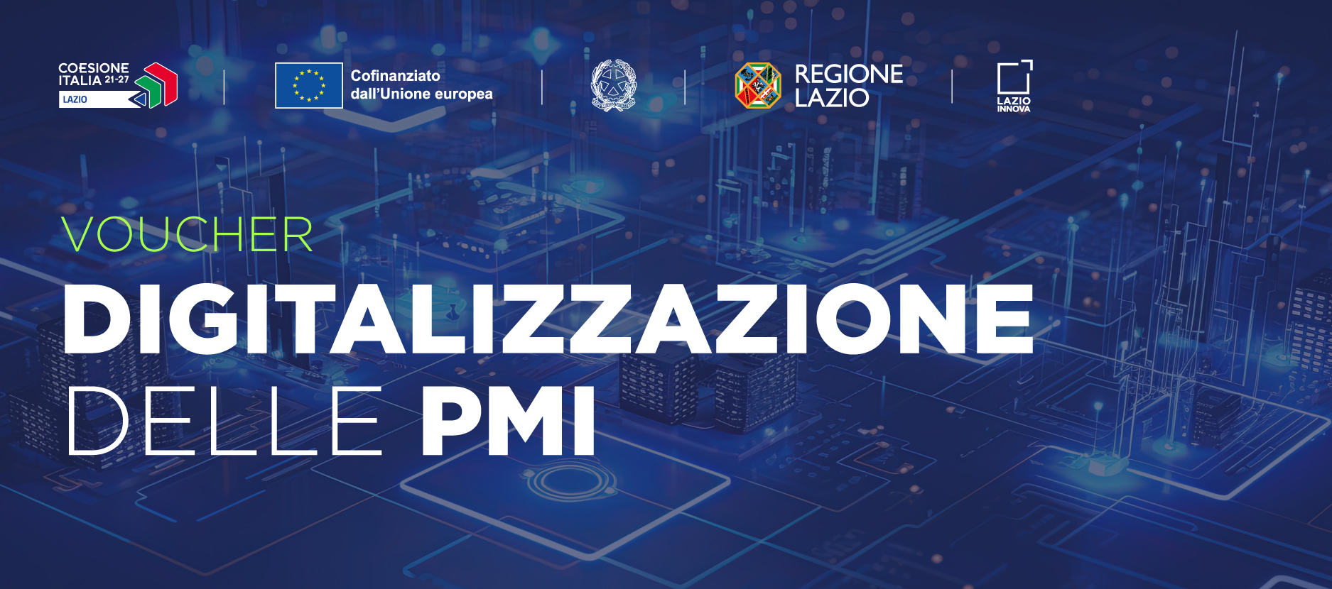 Voucher Digitalizzazione delle PMI 2025 - LazioInnova