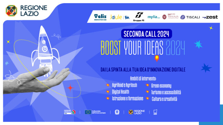 Boost your Ideas: sono 156 i progetti presentati per la Seconda Call 2024 - LazioInnova