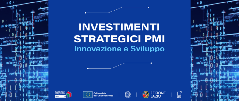 Investimenti Strategici PMI - Chiuso - LazioInnova